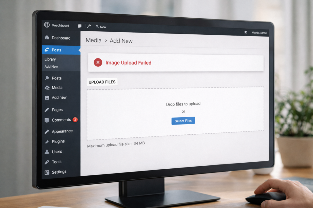 Fix “WordPress Image Upload Failed” Error – Step-by-Step Guide – iTechment